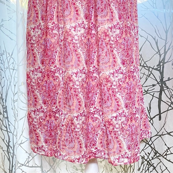 LoveShackFancy | Skirts | Loveshackfancy Love Shack Fancy Pink White ...
